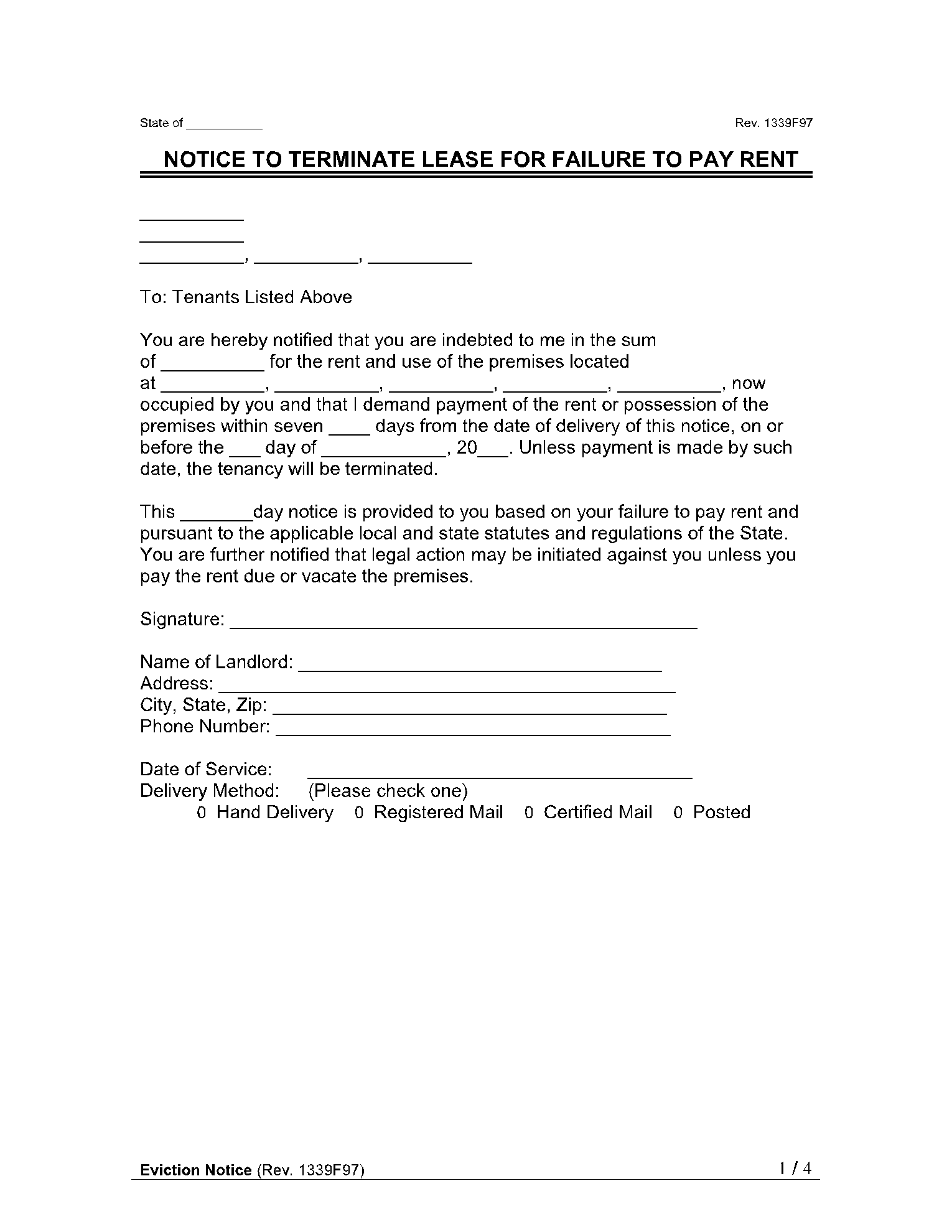 New York Eviction Notice 1