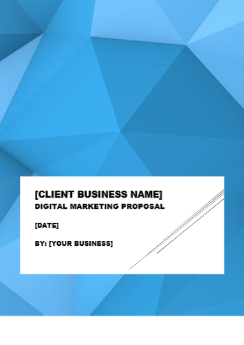 Free Digital Marketing Proposal Template in 2021 | CocoSign
