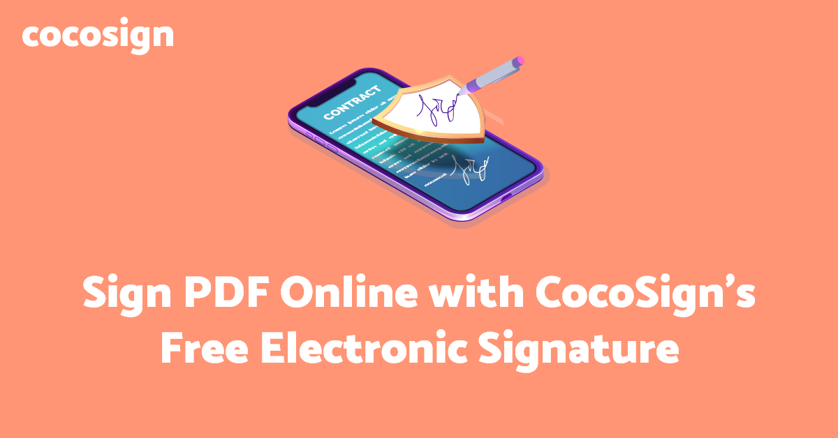 Sign PDF with Electronic Signature Free Online