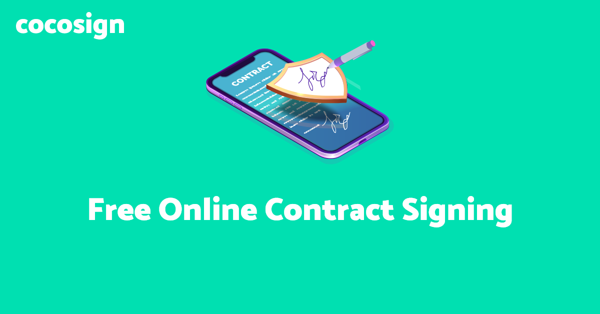 Free Online Contract Signing 2022 | CocoSign
